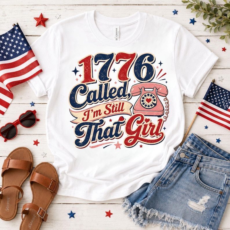 Patriotic Shirt Design, USA 250 Coquette America T-shirt Graphic PNG ...