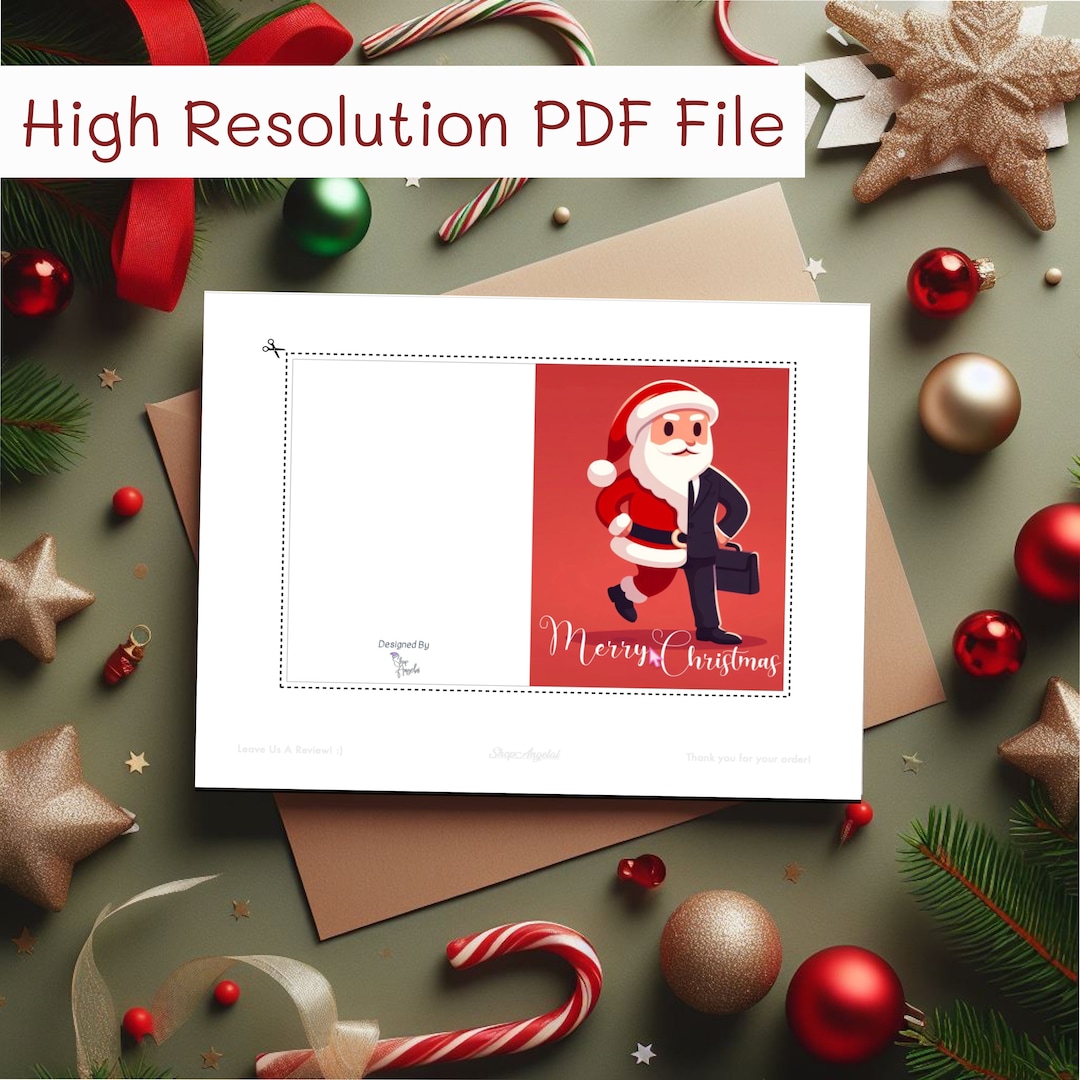 Printable Christmas Card Funny Christmas Card Office - Etsy
