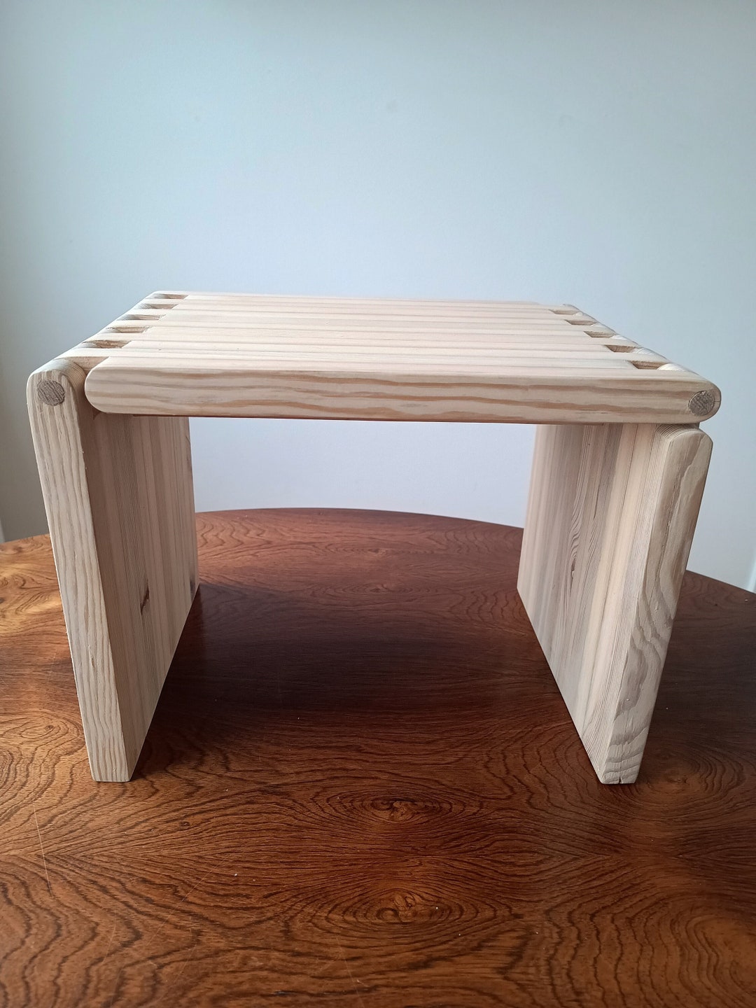 Reclaimed Douglas Fir Step Stool / Plant Stand / Foot Stool ...