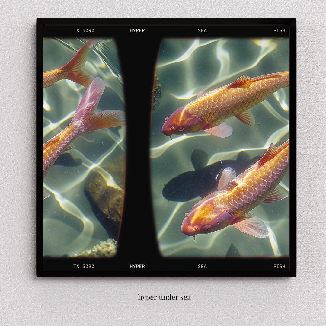 Hyper-realistic Underwater Koi Art - Digital Download - Home Decor ...