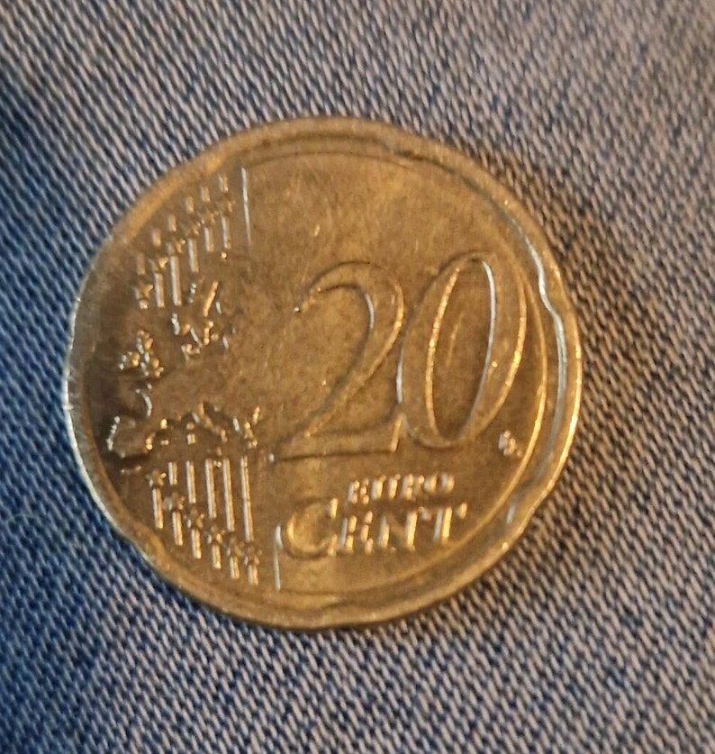 Zeldzame Oosterijkse 20 Cent, Met Fabricagefout - Etsy