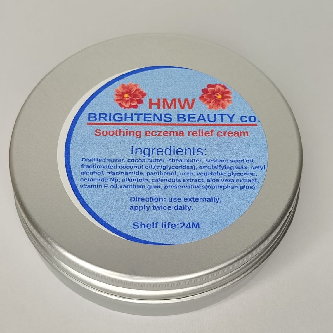 Organic Eczema Cream, Face and Body Cream, Children Eczema Cream, Adult ...