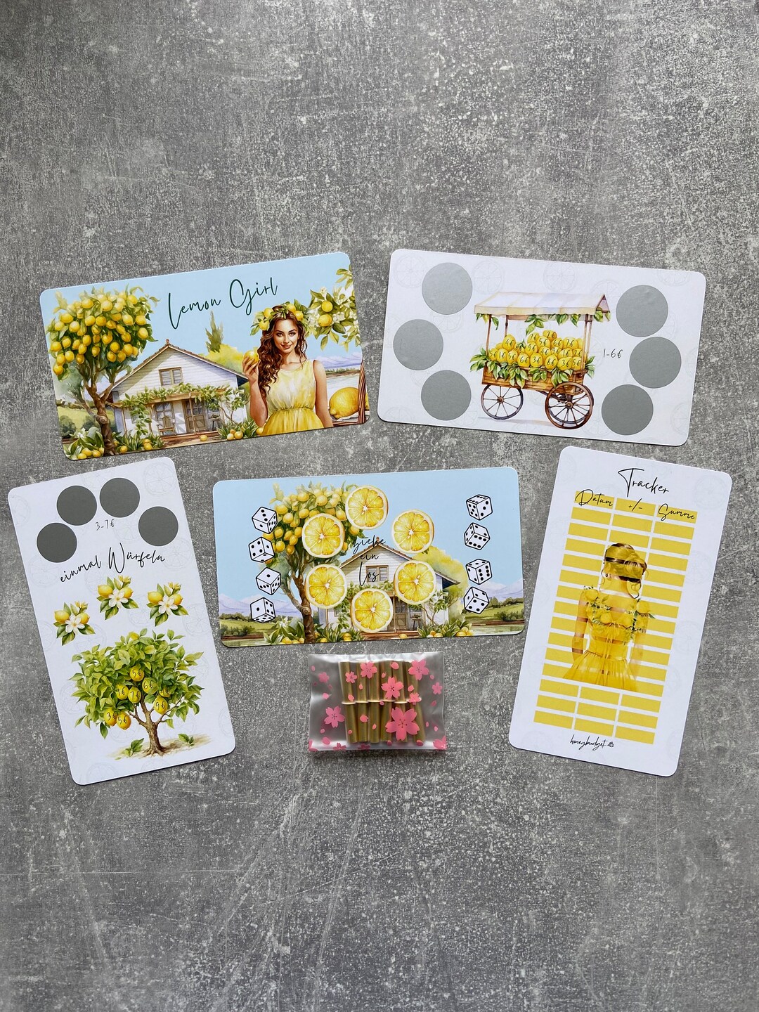 Lemon Girl / Dice Challenge / Scratch Challenge / Lottery Challenge ...