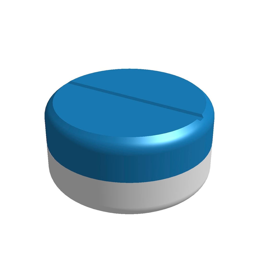 STL File - Tablet-shaped 7-day Pill Sorter - STL File - Etsy