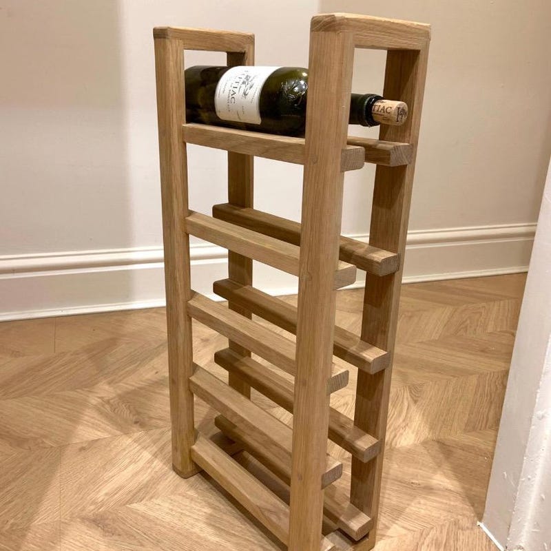 Slim Wine Rack - Etsy UK