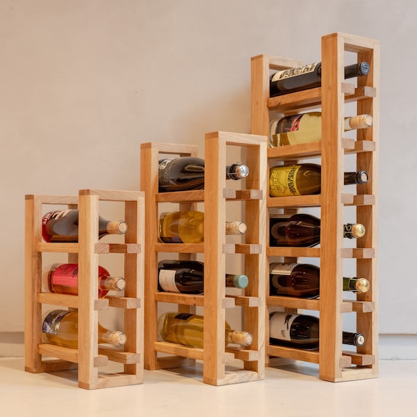 Slim Wine Rack - Etsy UK