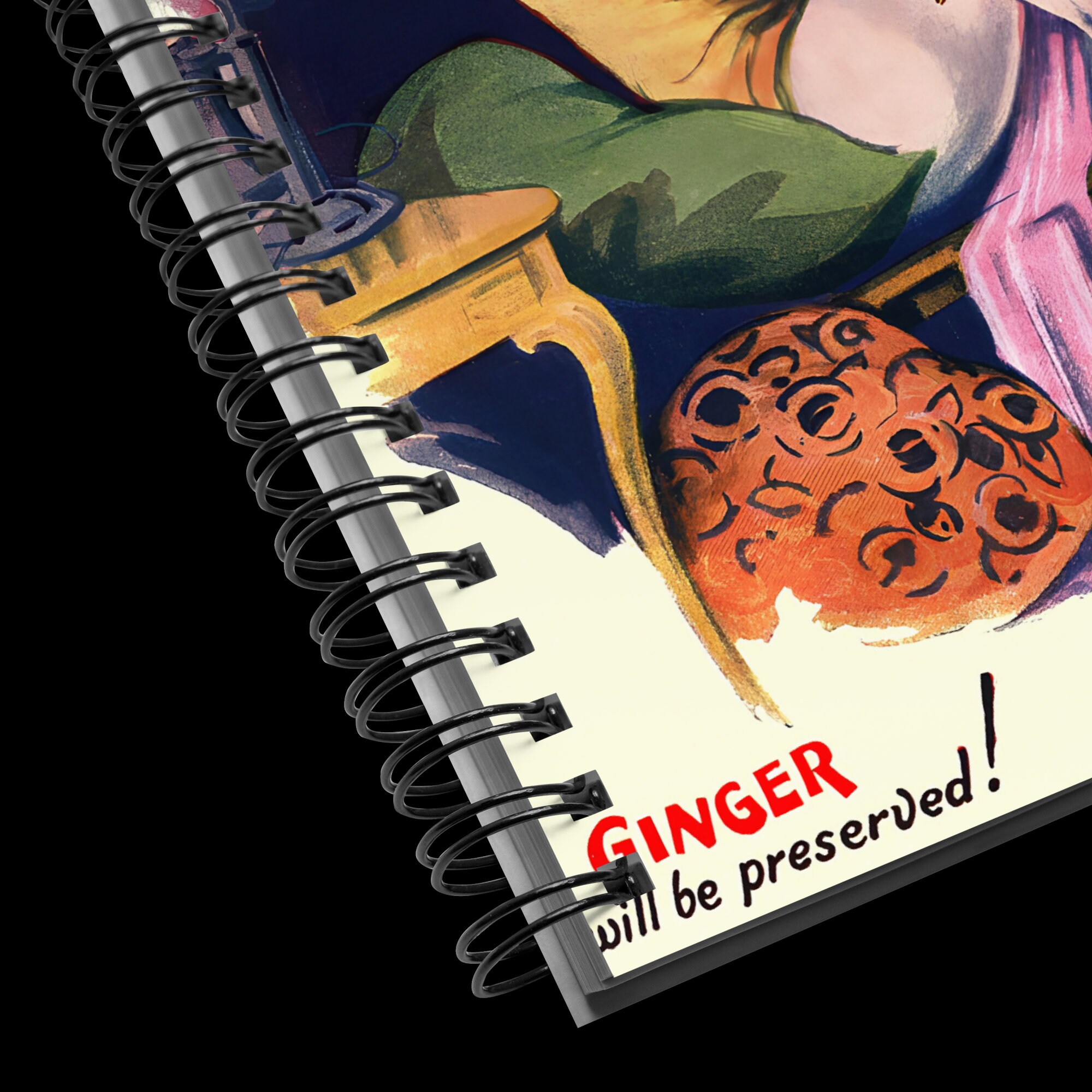 Ginger Dot Line Bullet Journal Planner Spiral Notebook - Etsy