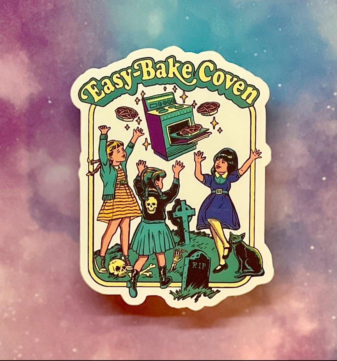 Easy Bake Coven Waterproof Vinyl Sticker Decal - Etsy
