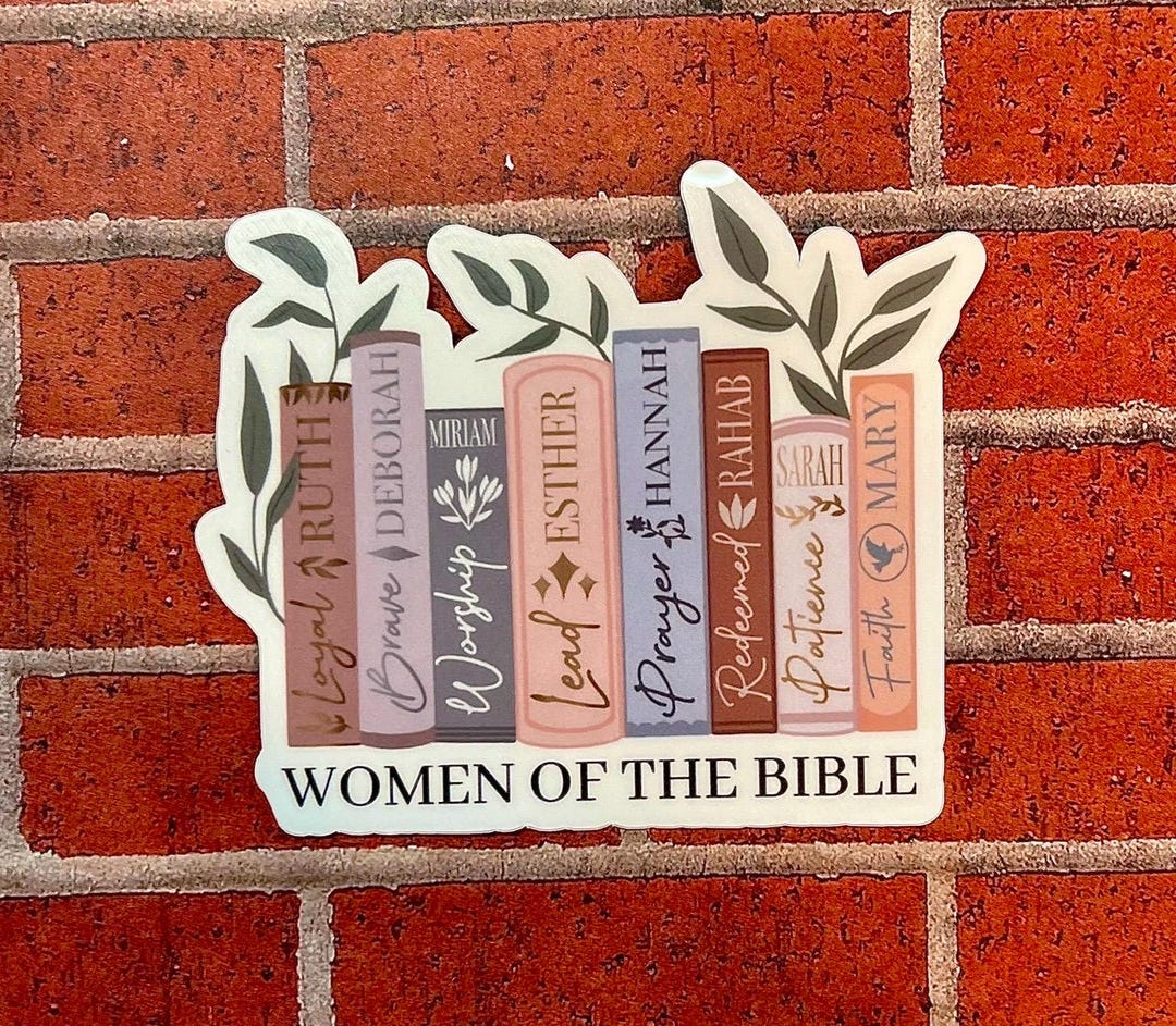 Women of the Bible Sticker Decal - Etsy