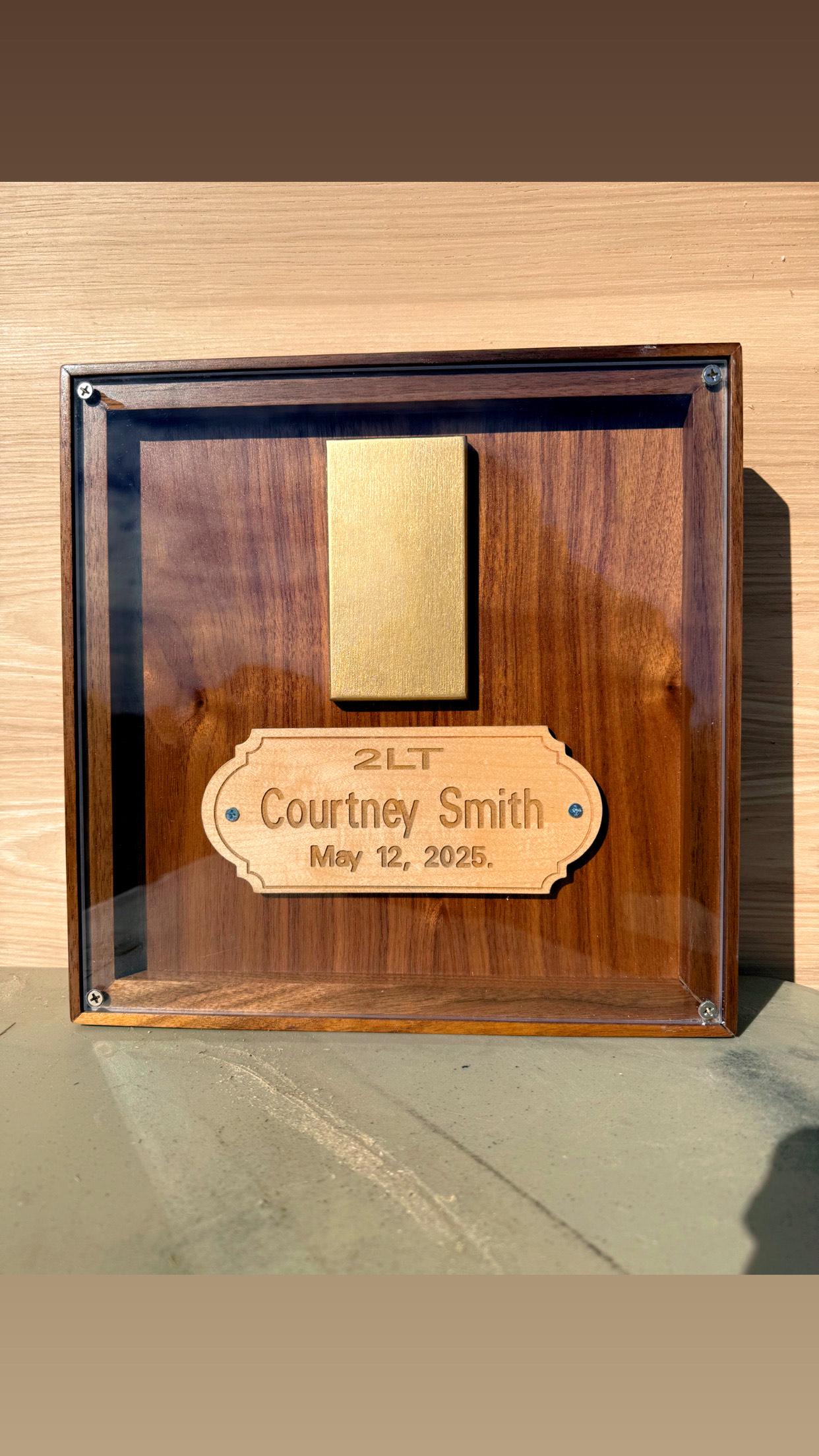 Custom Military Rank Promotion Plaque - Etsy