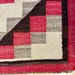 Navajo Ganado Red , C. 1930-40's. 41 1/4"x63 1/2". 3 Red Diamond Design ...