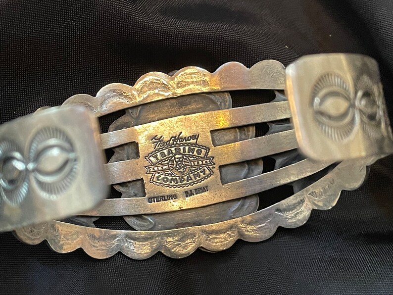 Fred Harvey Bracelet by P.J. Begay From Ed and Patsy Lowry Collection ...