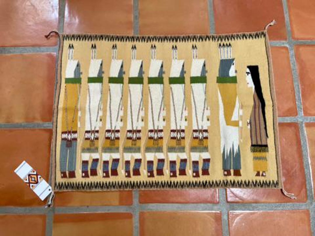 Navajo Yei Be Chai (chei), C. 60's. 32 1/2" X 23 1/2". Wonderful Detail ...