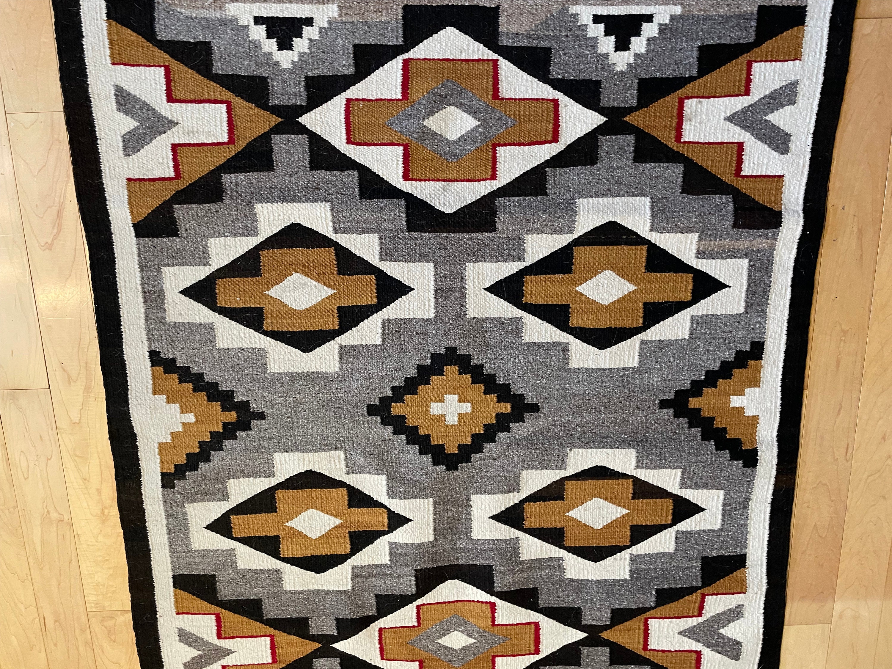 Navajo Wide Ruins by Liose Brown, C. 1950's, 32 1/2 X 49, Striking ...