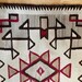 Vintage 1920's NAVAJO GANADO RED. 53" X 80". Hand Carded & Hand Spun ...