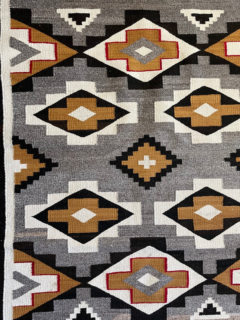 Navajo Wide Ruins by Liose Brown, C. 1950's, 32 1/2 X 49, Striking ...