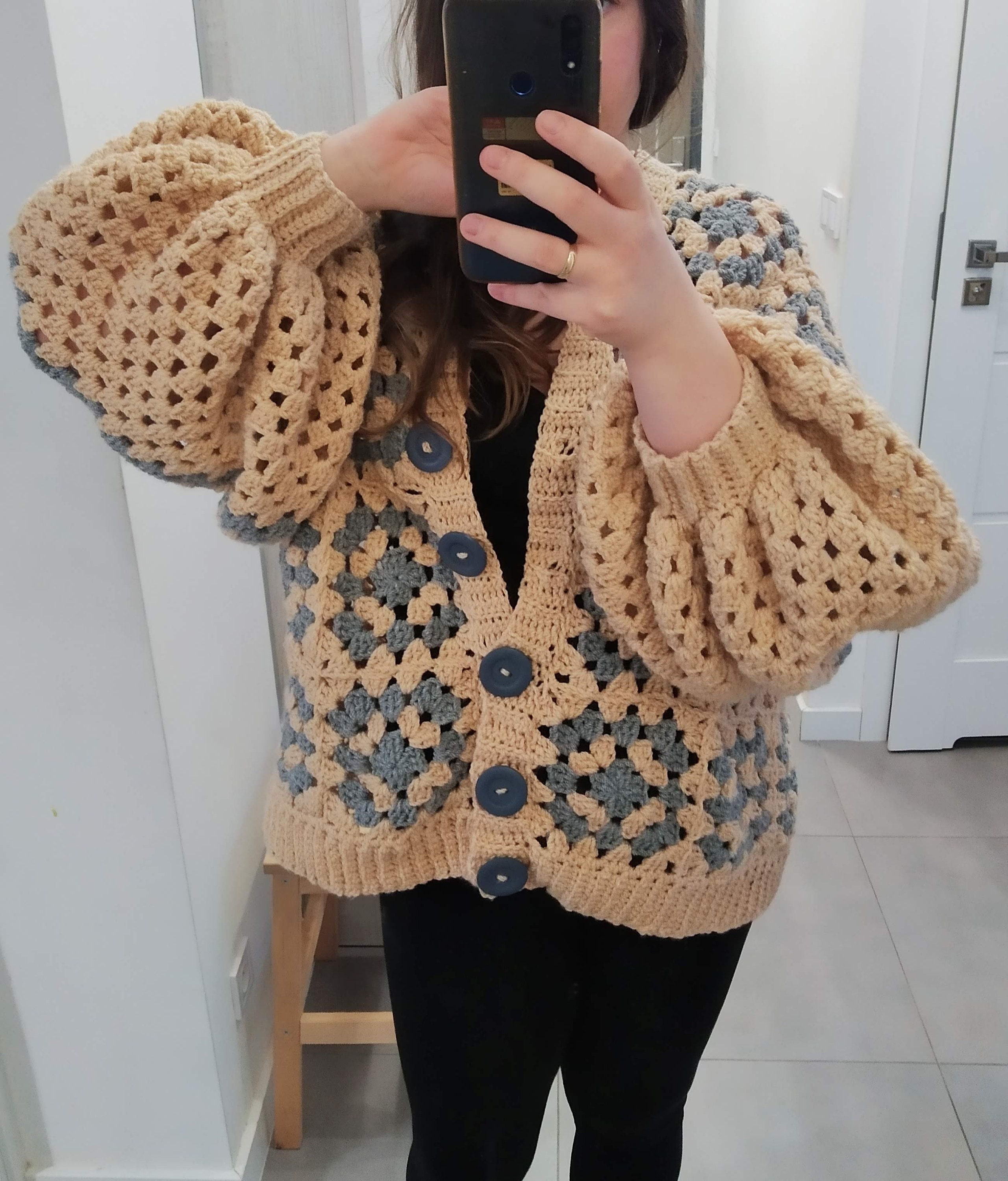 PDF Crochet Pattern the Winter Morning Cardigan - Etsy