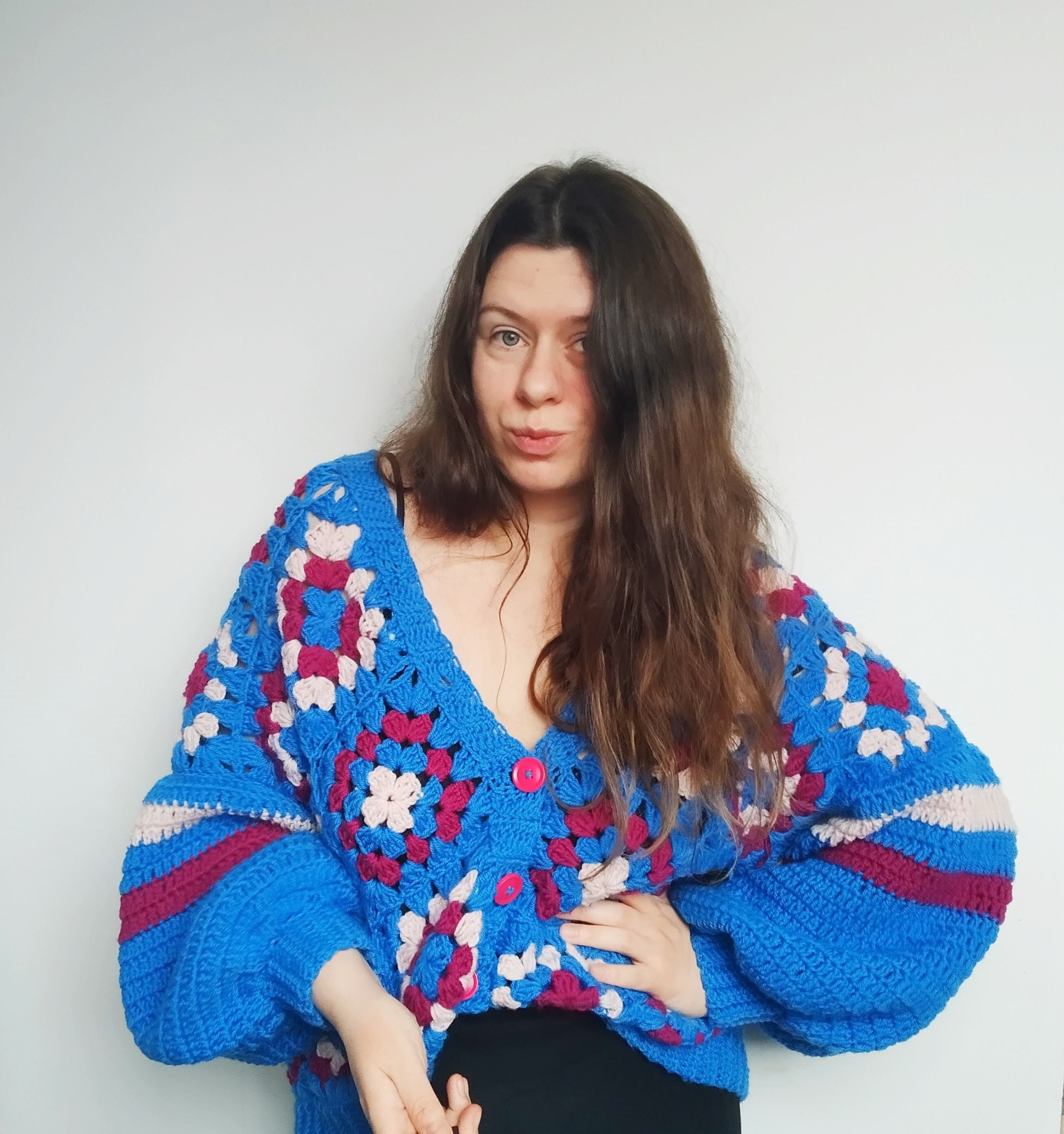 PDF Crochet Pattern the Winter Morning Cardigan - Etsy