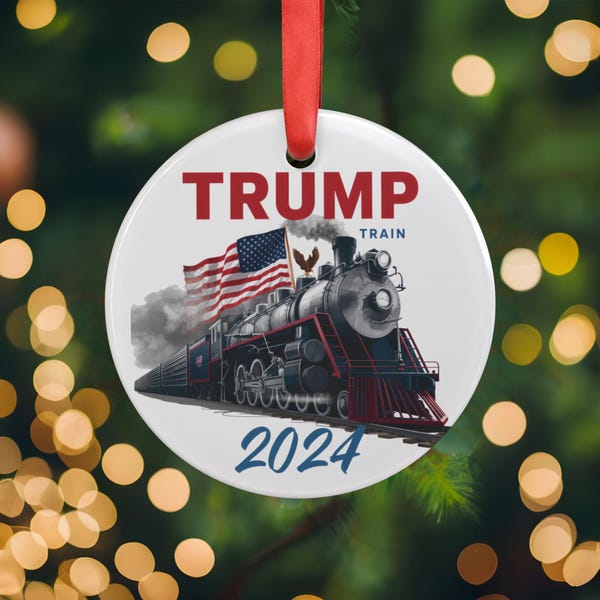 Trump Ornament - Etsy