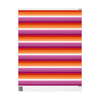 Lesbian Wrapping Paper, Lesbian Flag Gift Wrap, Lesbian Pride Wrapping ...