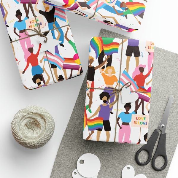 Gay Wrapping Paper - Etsy
