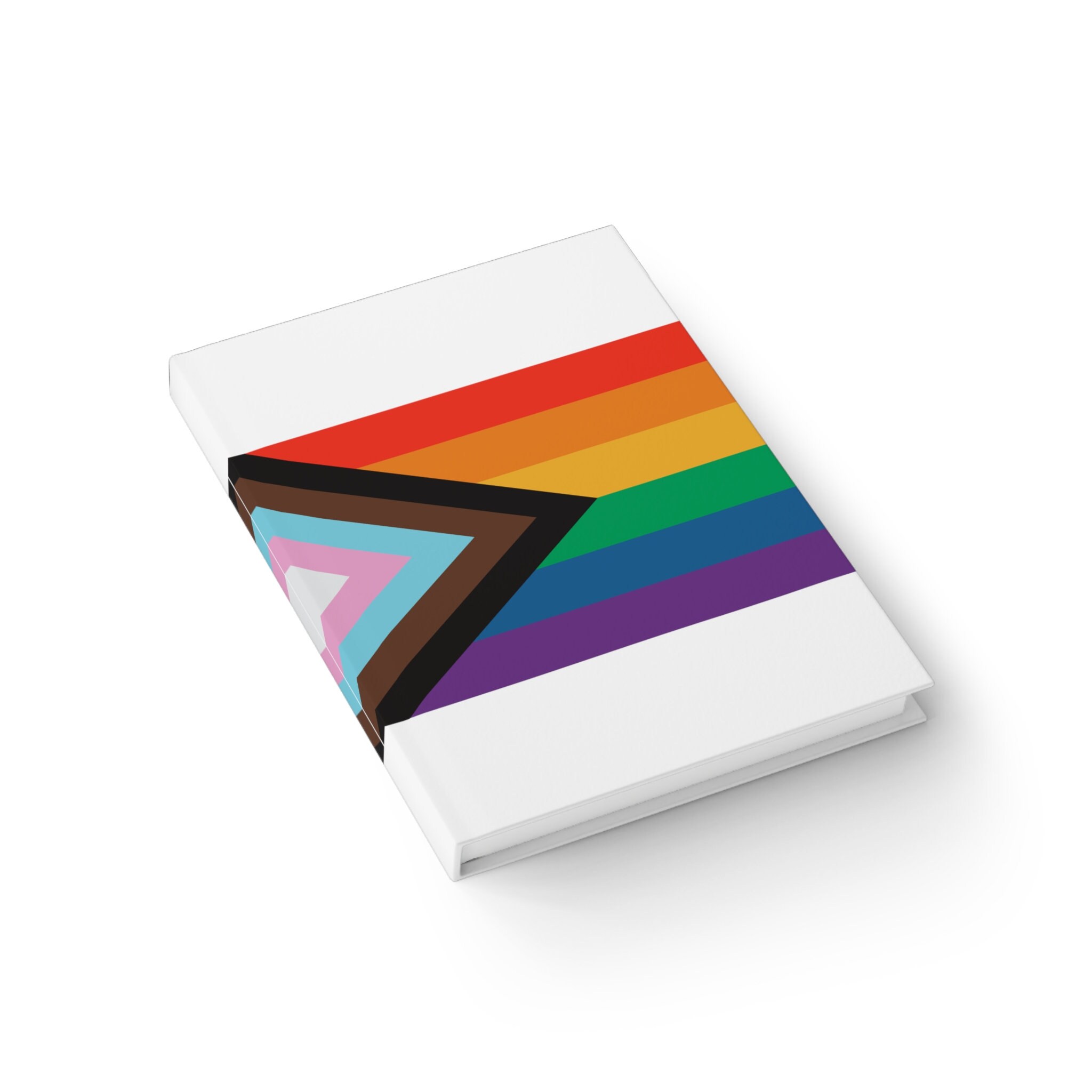 Progress Pride Flag Journal, Progress Pride Notebook, Gay Pride Journal ...