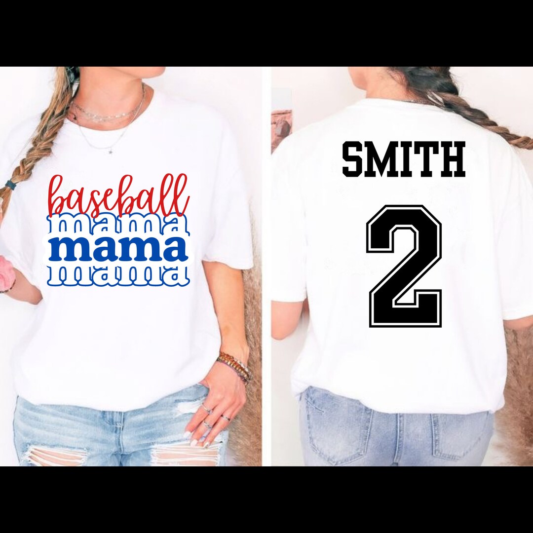 Baseball Mama T-shirt - Etsy