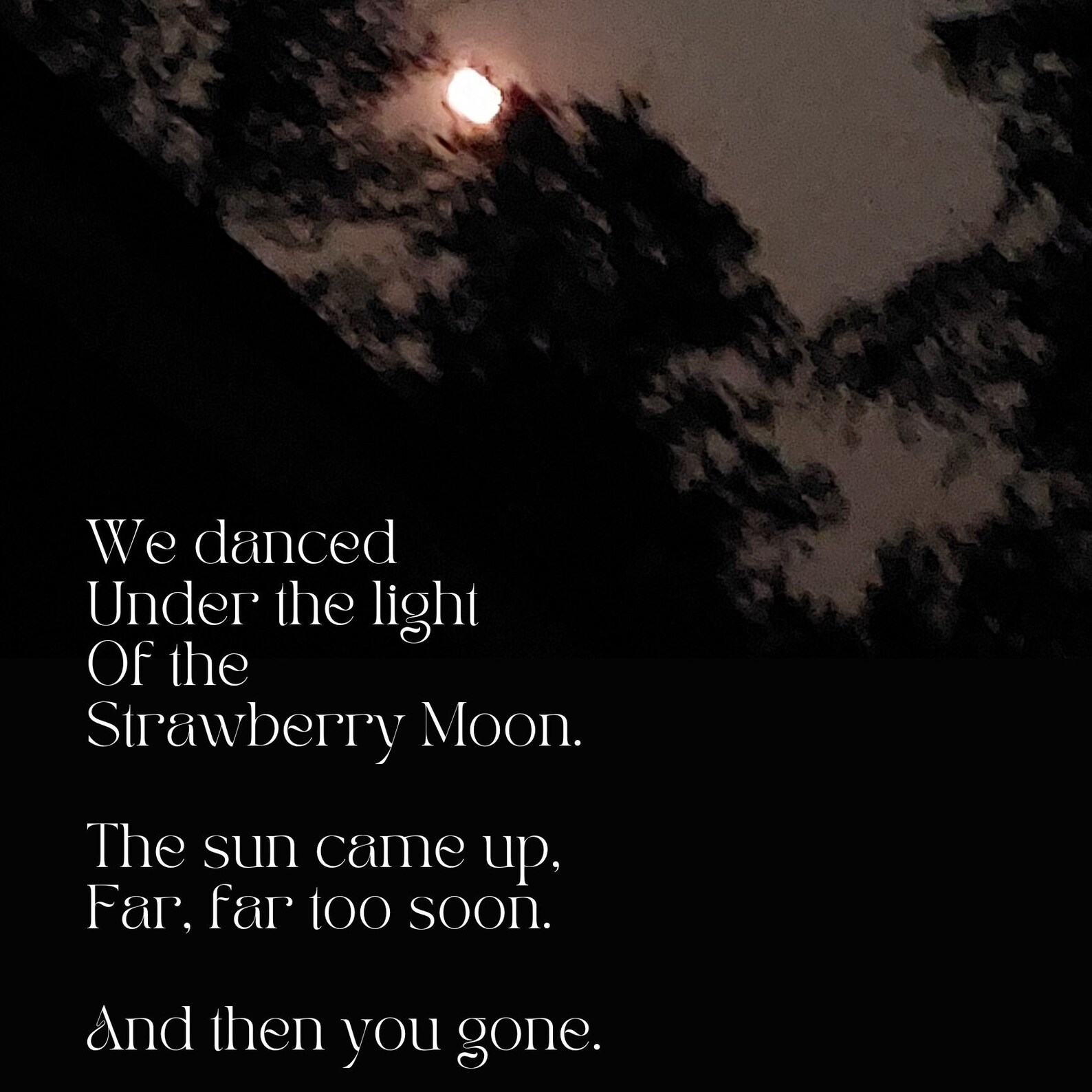 Digital Printable Strawberry Moon Poster - Etsy