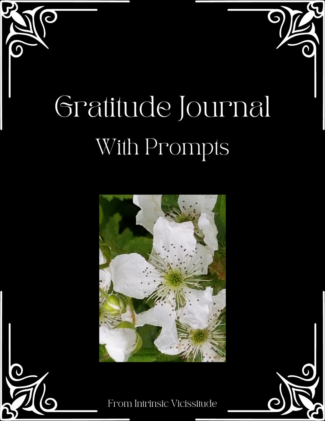 Printable Gratitude Journal With Prompts From Intrinsic Vicissitude ...