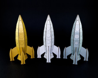 MYST Style Steampunk Space Rocket Ship Resin Model Kit With Interior ...