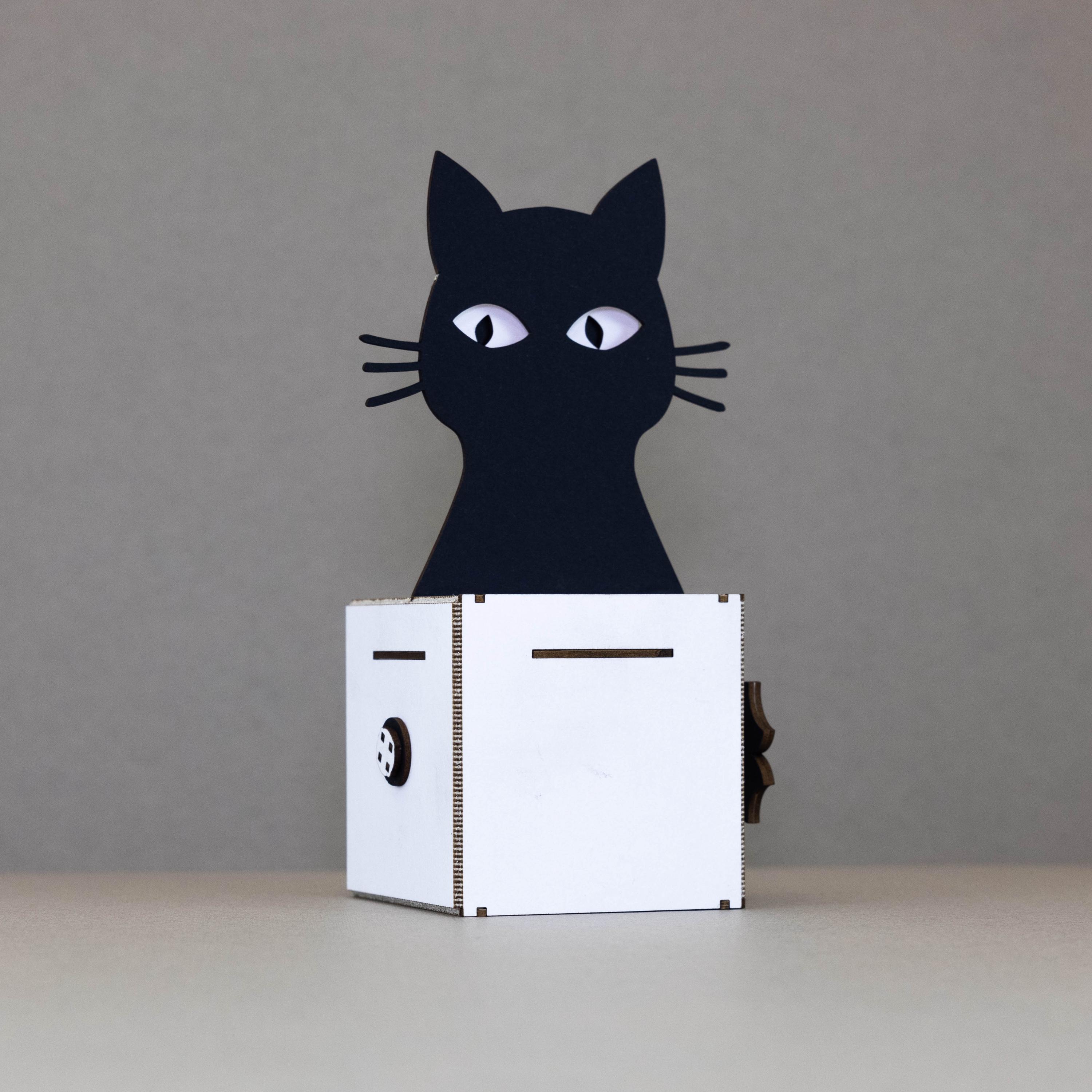 Cat Automata Laser Cut Model Kit - Etsy