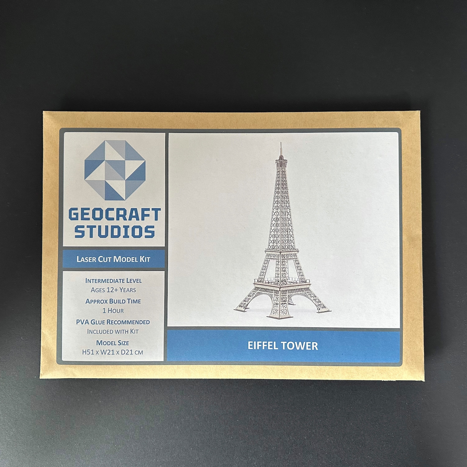 Eiffel Tower Model Kit, Paris France, Famous Landmark, Architecture ...