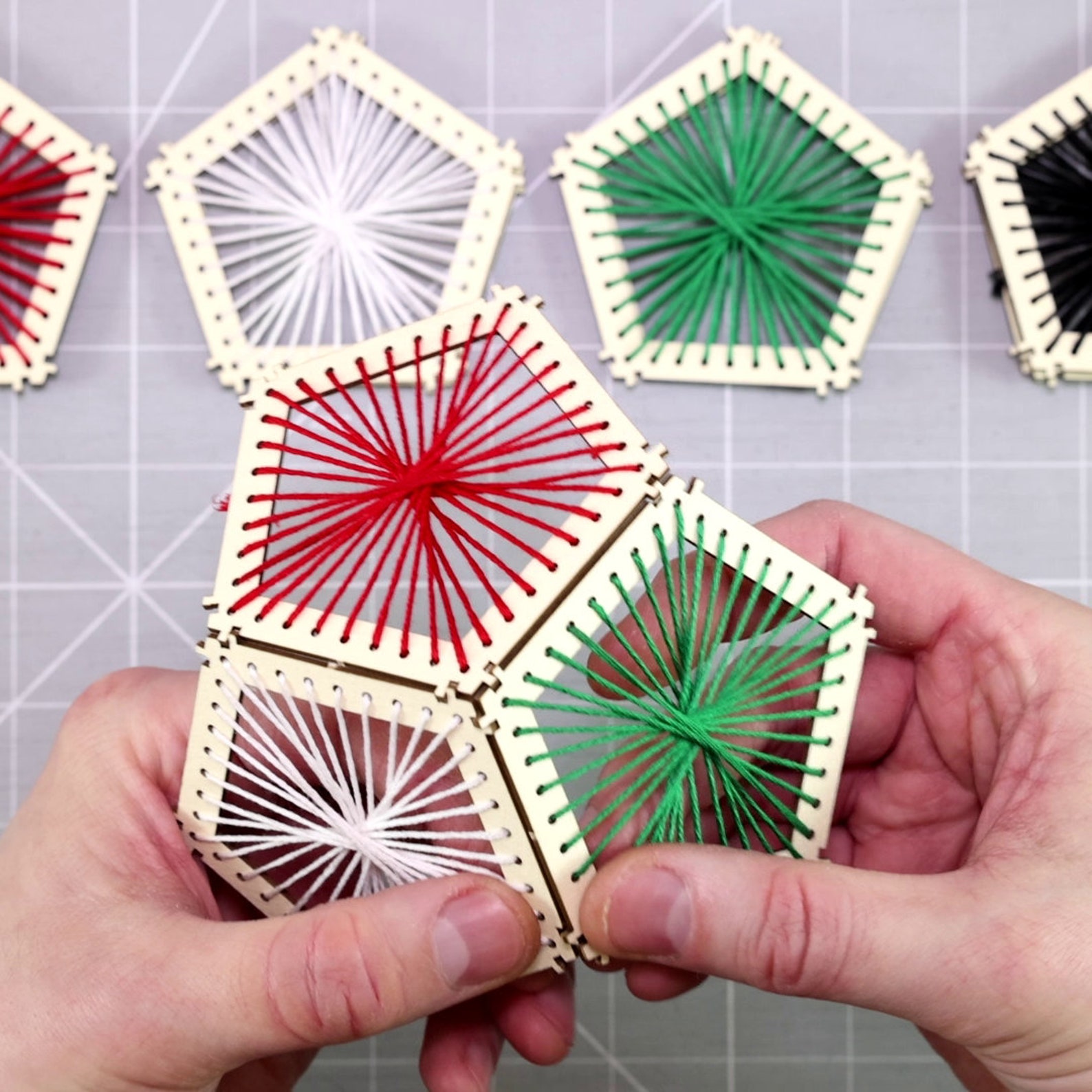 String Art 3d Model Kit Dodecahedron Sacred Geometry Orb Etsy
