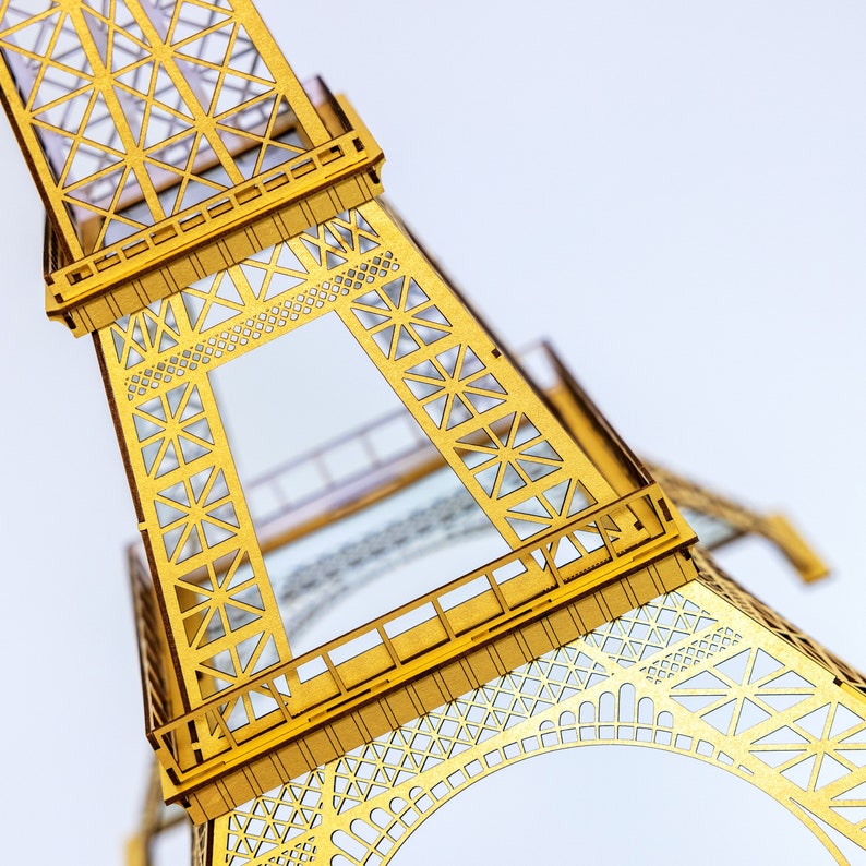 Eiffel Tower Model Kit, Paris France, Famous Landmark, Architecture ...