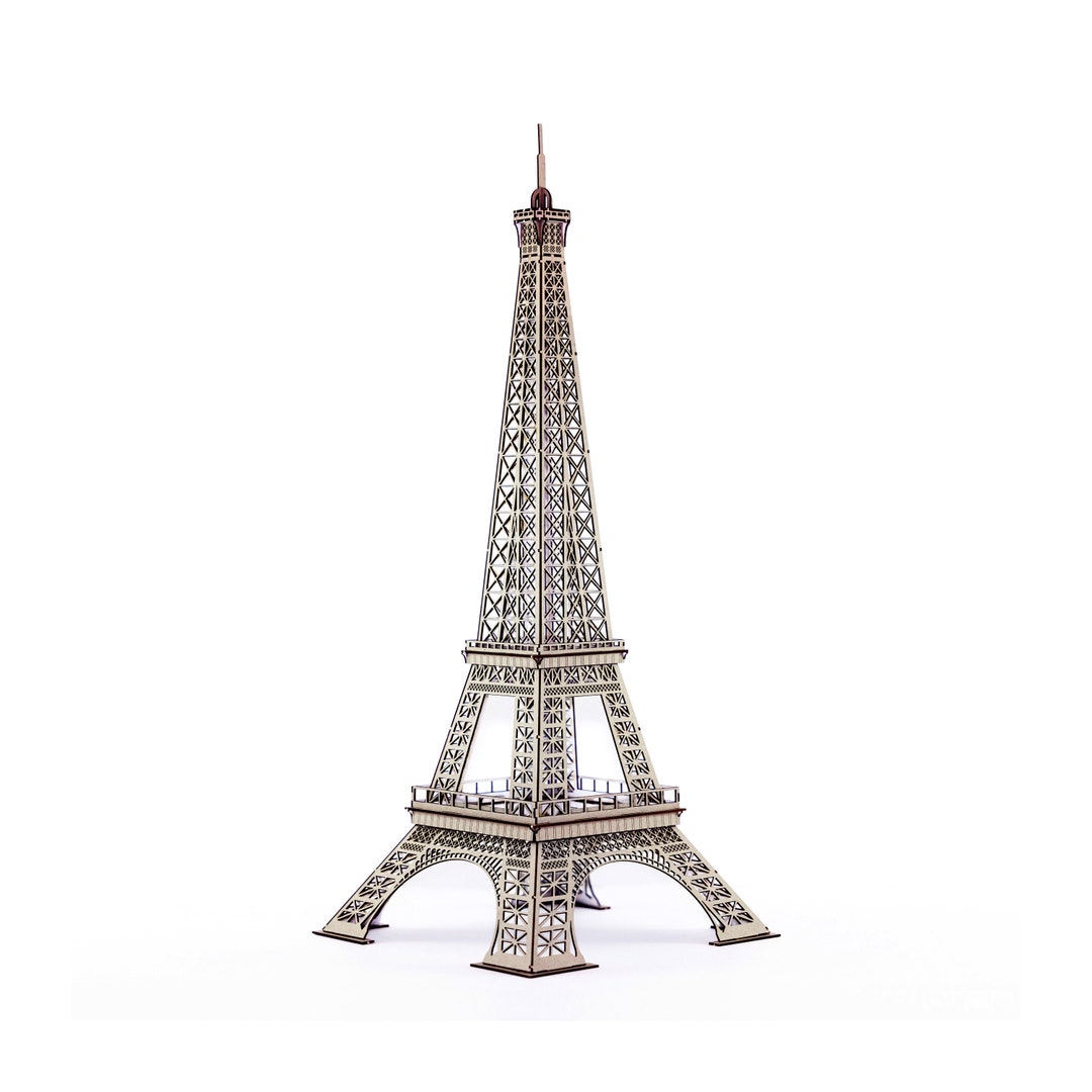 Eiffel Tower Model Kit, Paris France, Famous Landmark, Architecture ...
