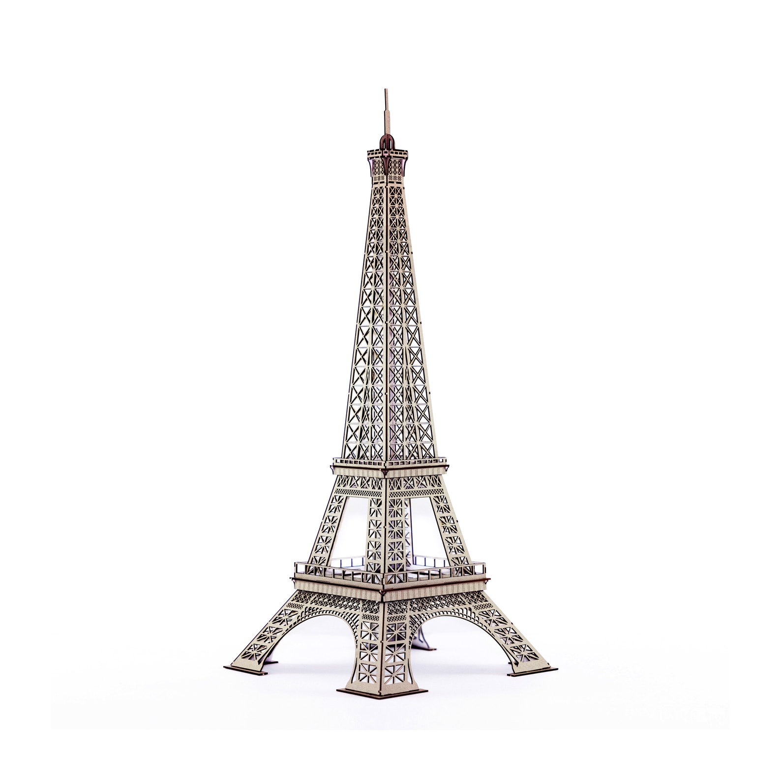 Eiffel Tower Model Kit, Paris France, Famous Landmark, Architecture ...