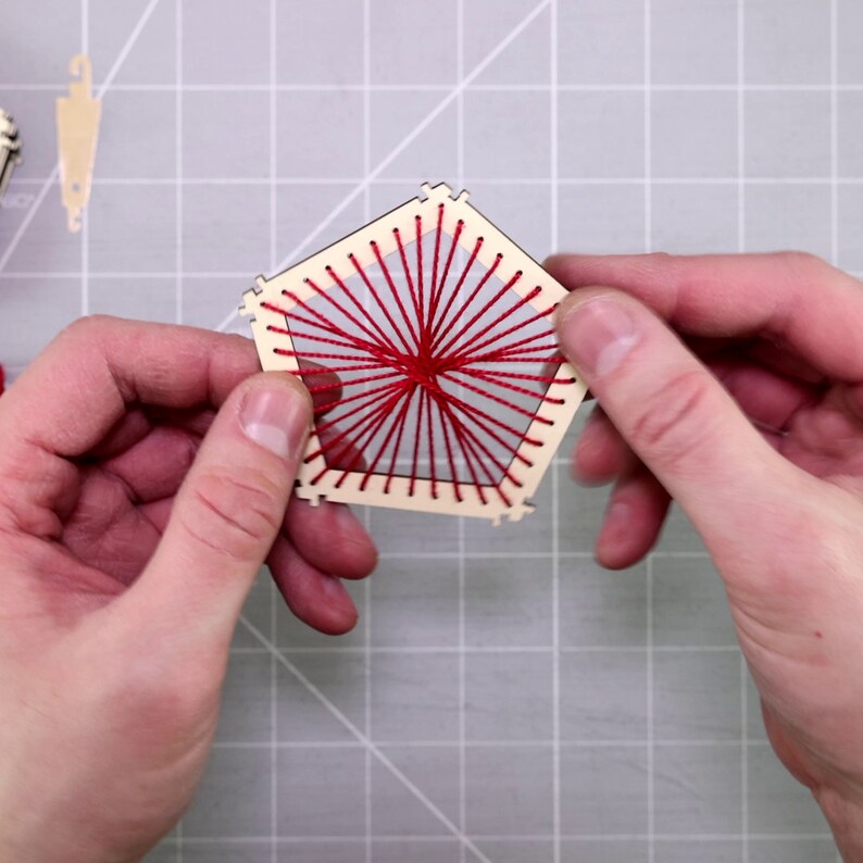 String Art 3D Model Kit, Dodecahedron, Sacred Geometry, Orb - Etsy