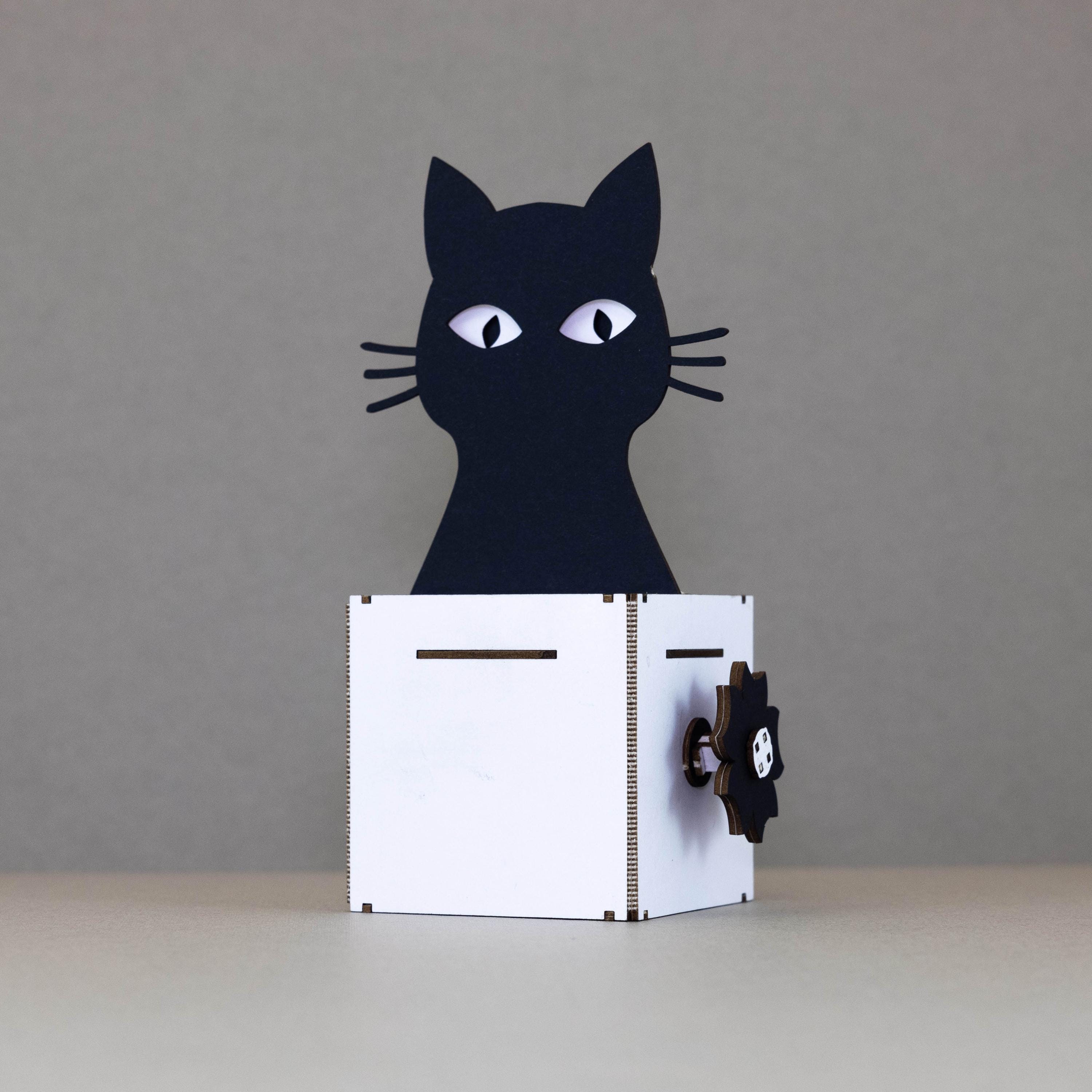 Cat Automata Laser Cut Model Kit - Etsy