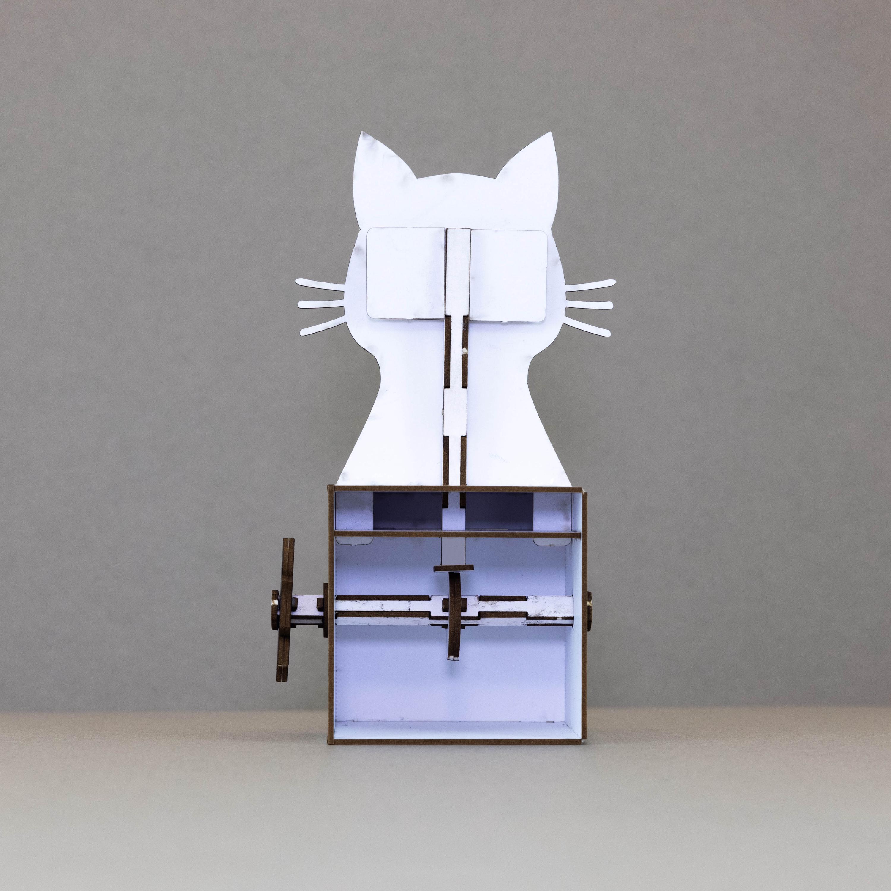 Cat Automata Laser Cut Model Kit - Etsy