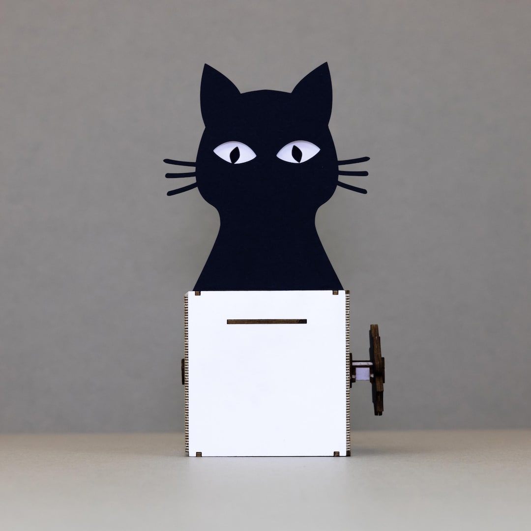 Cat Automata Laser Cut Model Kit - Etsy