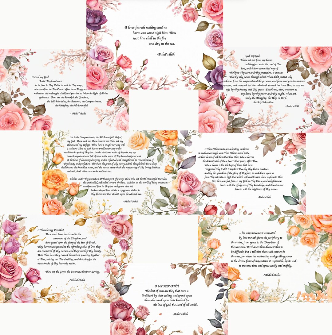 Love - 8 Pack Devotional Cards (print at Home) - Etsy