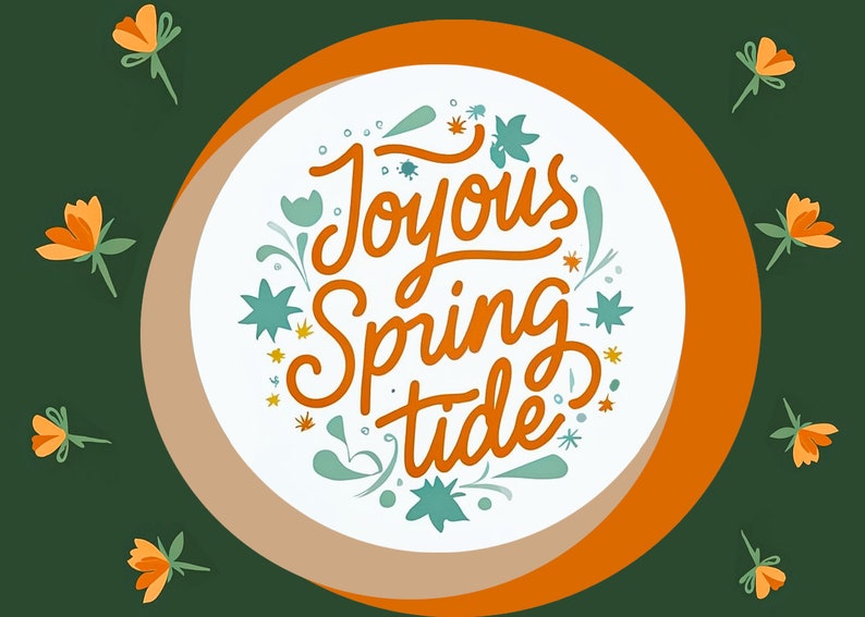 Springtide 8 Pack Ayyam-i-ha Cards print at Home - Etsy