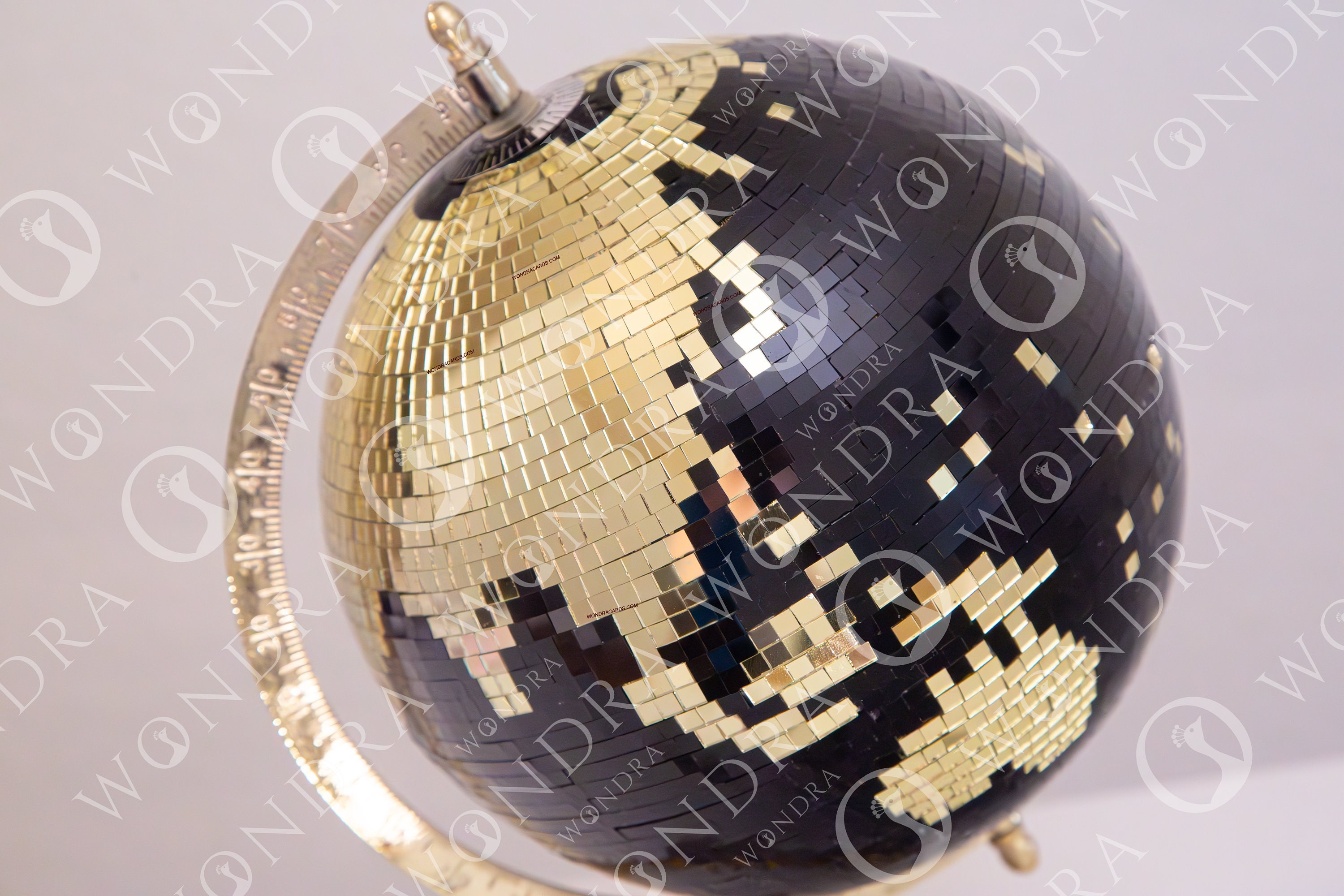 Discglobe - Chroma (world Map Disco Ball) - Etsy