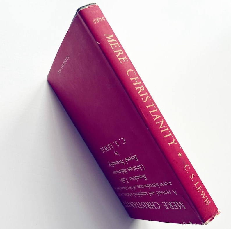 C.S. Lewis mere Christianity 1961. London: Geoffrey Bles. - Etsy