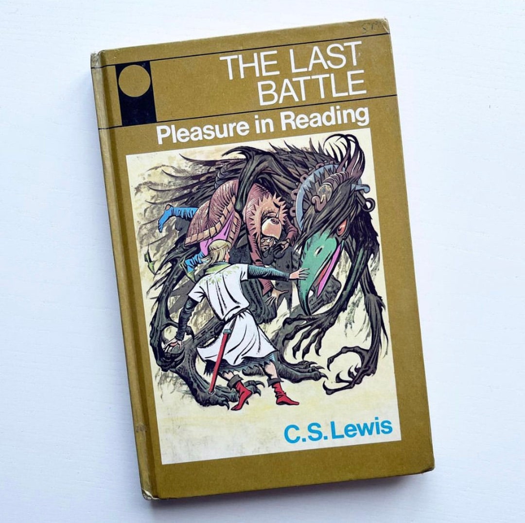 C.S. Lewis the Last Battle 1975. Obscure and Increasingly - Etsy