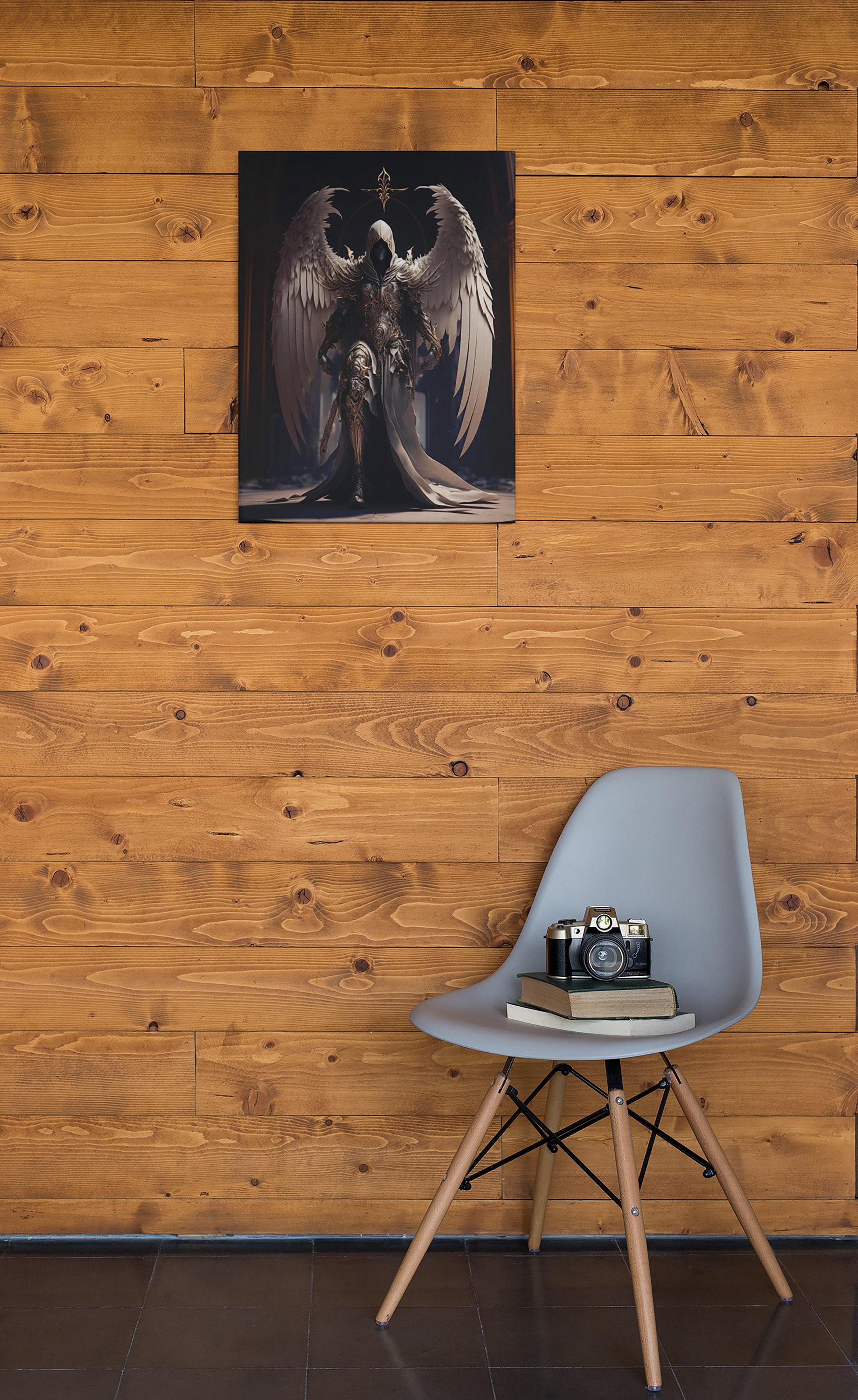 Wooden Azrael Grim Reaper Christian Wall Hanging Art - Etsy