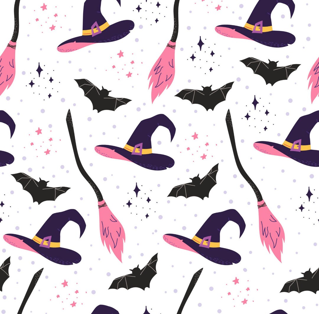 STOCK ITEMS 50 Cm Halloween Hocus Pocus Magic Witch Hat Magic Broom ...