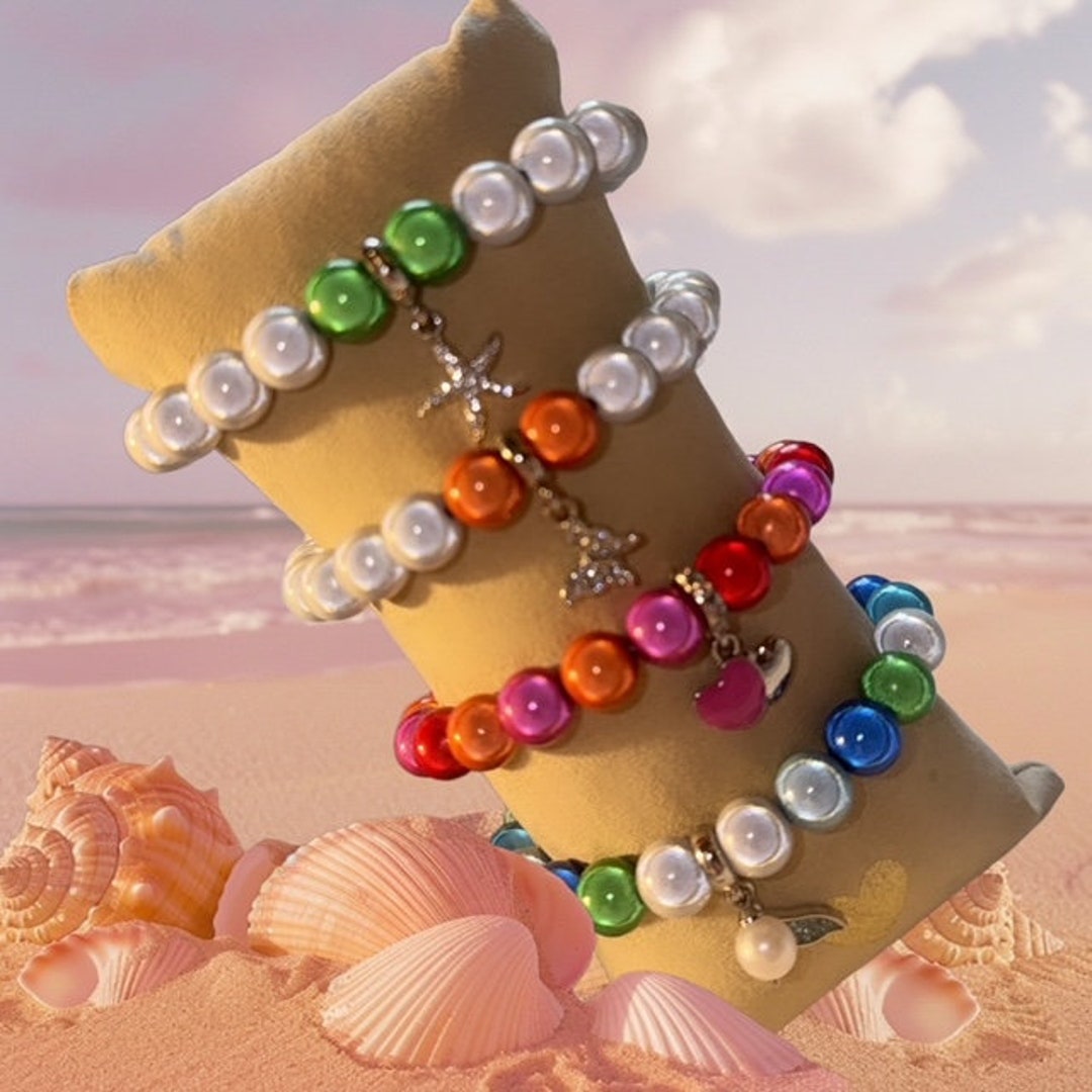 10 Mm Magic Pearls Miracle Beads Bracelet 3D Pearls Glowing Must Have ...