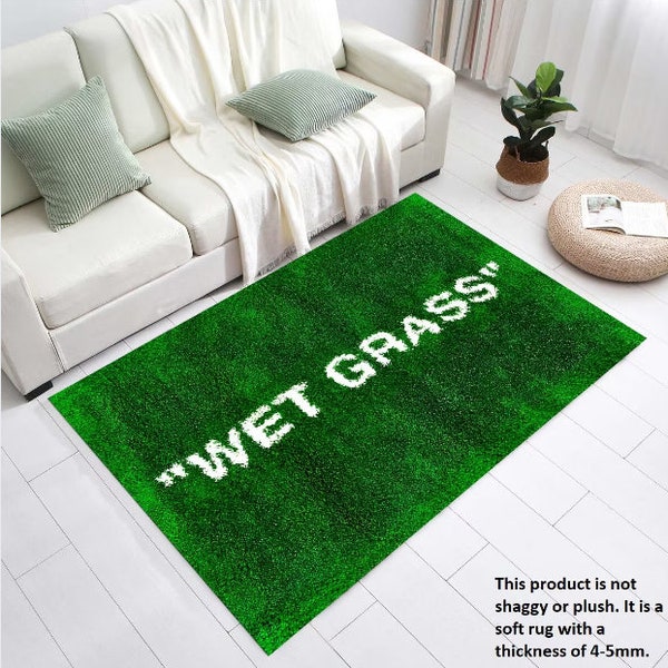 Wet Grass Rug - Etsy
