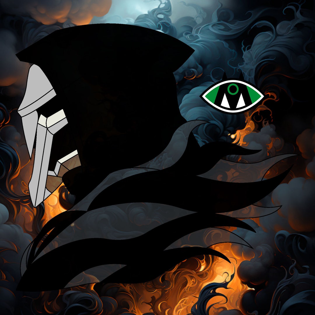 Satin Glass Overwatch Reaper Template - Etsy